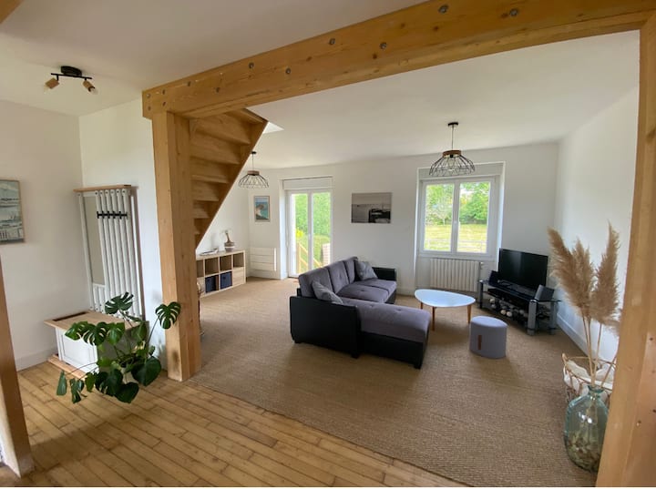 Maison D’exception Rénovée Avec Vue Mer à Lanvéoc - Crozon