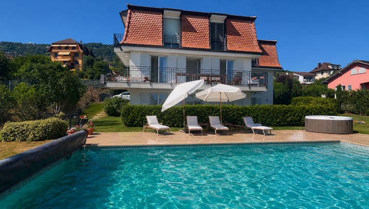 Summer Bliss In Gorgeous Swiss Luxury Villa - Vevey