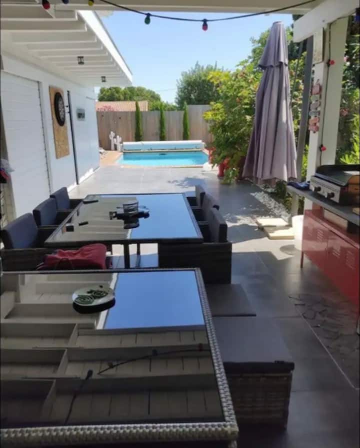 Villa ,Proche Bx,10 P.,piscine - Pessac