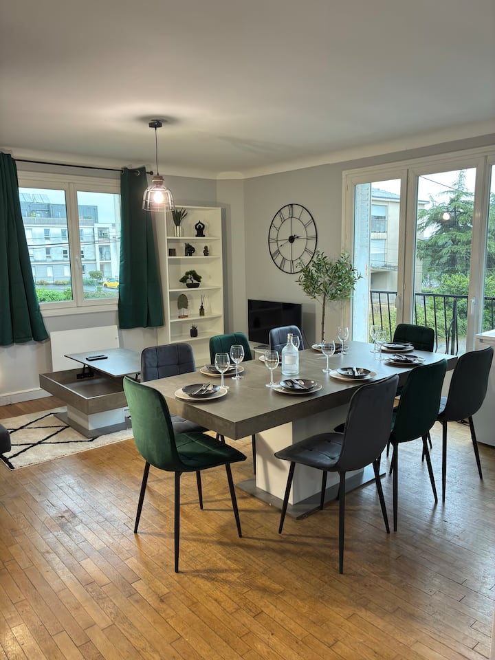 Spacieux 4 Chambres - Proche Centre Et Chu - Angers