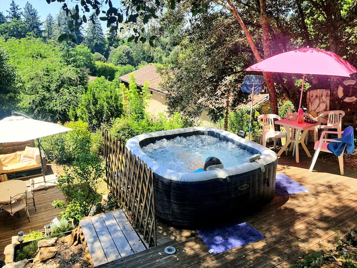 "La Cazelle", Dépendance Du 18° Siècle, Jacuzzi. - Carsac-Aillac