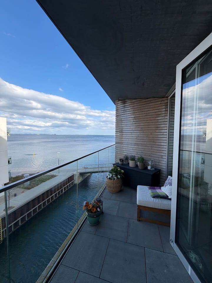 Lejlighed Med Havudsigt Og Morgensol - Aarhus