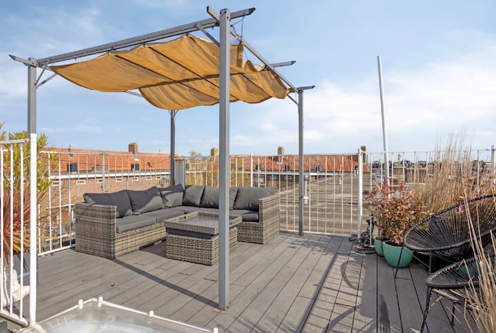 Lichte Studio Met Dakterras - Amsterdam