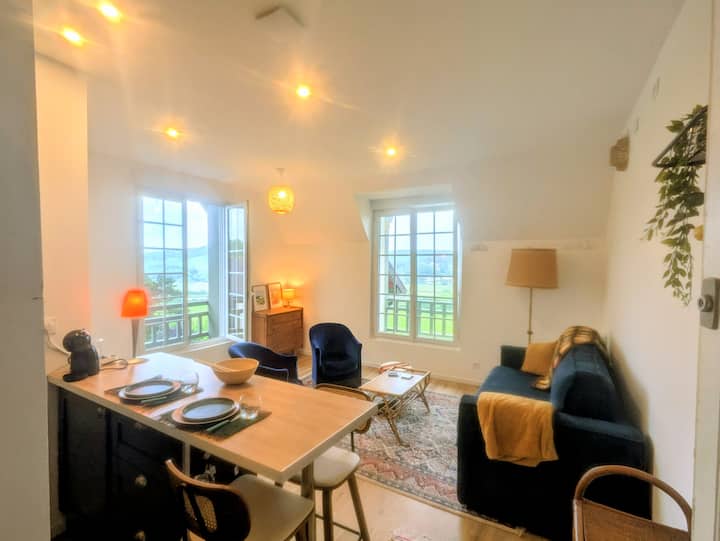 Petit Nid Vue Mer Dans Un Joli Cottage - Pourville-sur-Mer