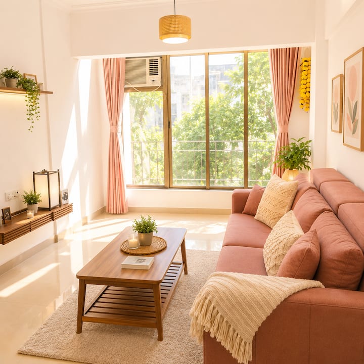Sky Den Khar Bandra | Cozy 7th Floor Linking Road - Mumbai