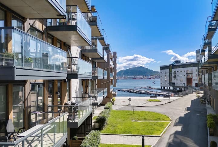 Ocean View Apartment In Bergen - 베르겐