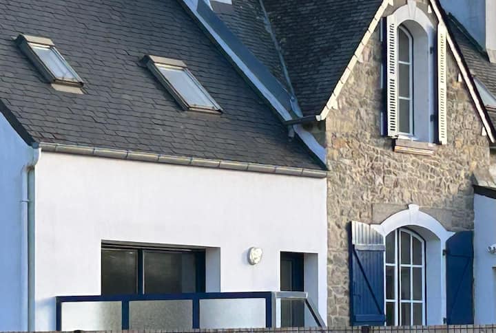 "Ti Ar Feunteun", Charmante Maison Proche Plage. - Roscoff