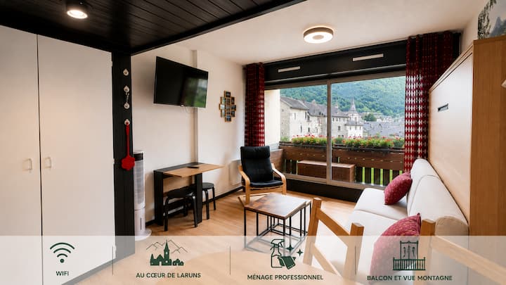 Studio Pampi, Au Coeur De Laruns - 6 Personnes - Laruns