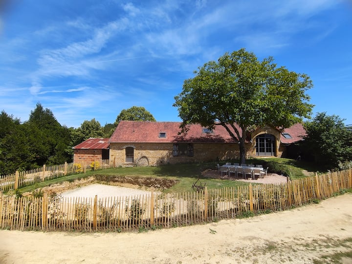 Grange Périgourdine Avec Piscine - Souillac