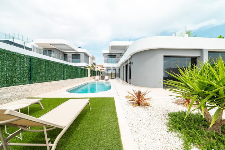 Private Pool & Luxury Design Villa At Serena Golf - La Manga