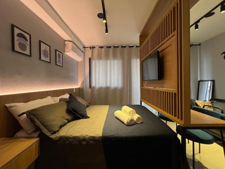 Modern Studio With Pool – Near The Subway - Brazil