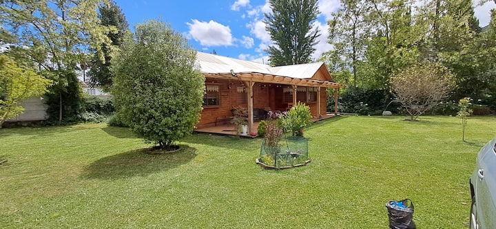 Cabaña Tranquila Y Acogedora Con Piscina - San Vicente de Taguatagua