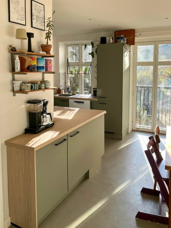 Flat With Courtyard In Former Shop - Copenhague