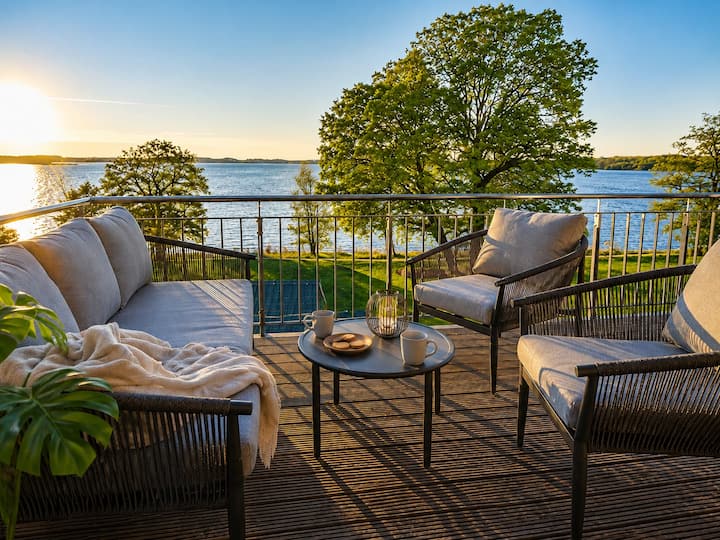 Bei Plön Seeblick Mit Großen Balkon - Preetz