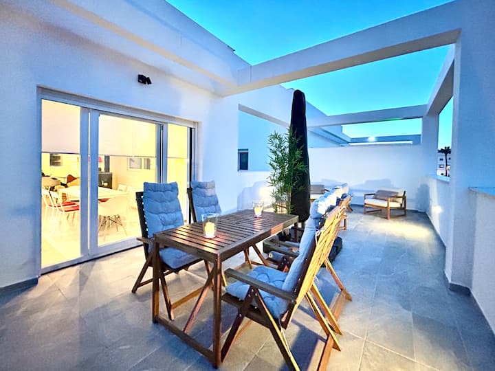 La Terraza Blanca - Apartment Mit Sonnenterrasse - Los Caños de Meca