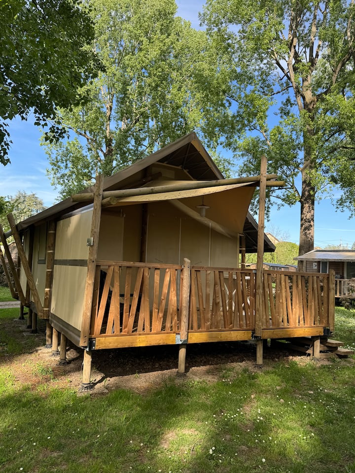Tente Jungle Lodge 2 Chambres (4pers) - Anjou