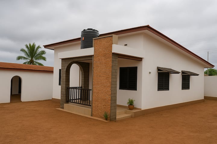 Maison Meublée éLégante 2 Chambres Salon à Dassa - Bénin