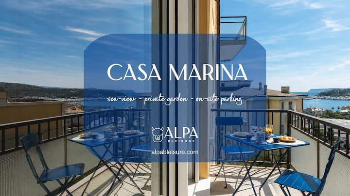 Casa Marina - Giardino Privato E Posto Auto. - Celle Ligure