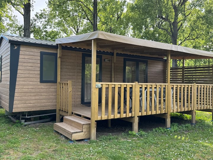 Mobile Home 2 Chambres Avec Climatisation (4pers) - Anjou