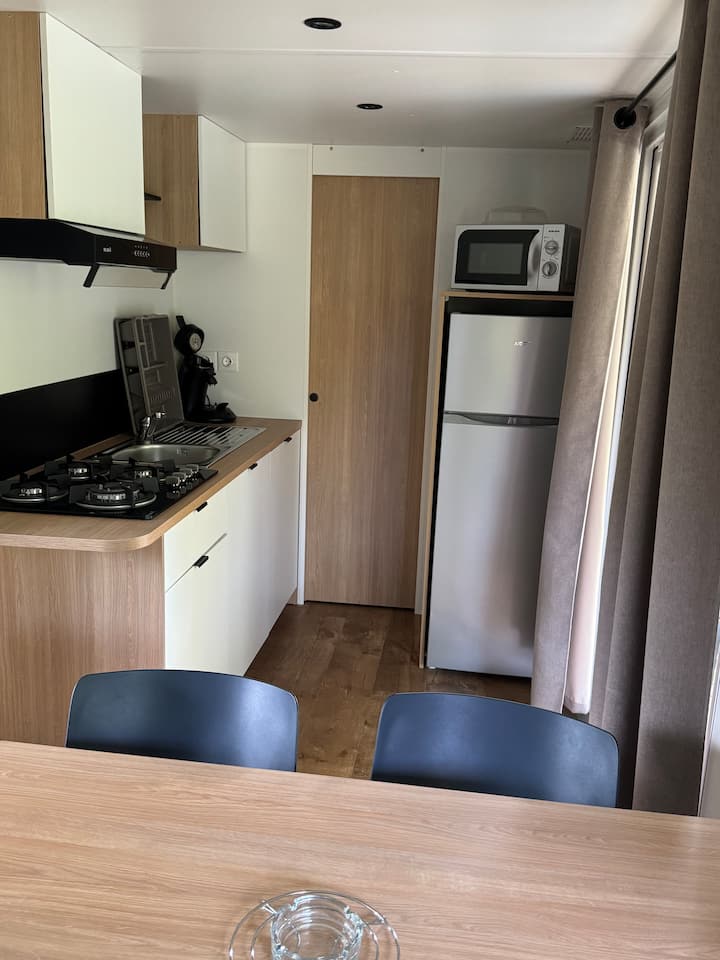 Mobile Home 2 Chambres Avec Climatisation (4pers) - Anjou