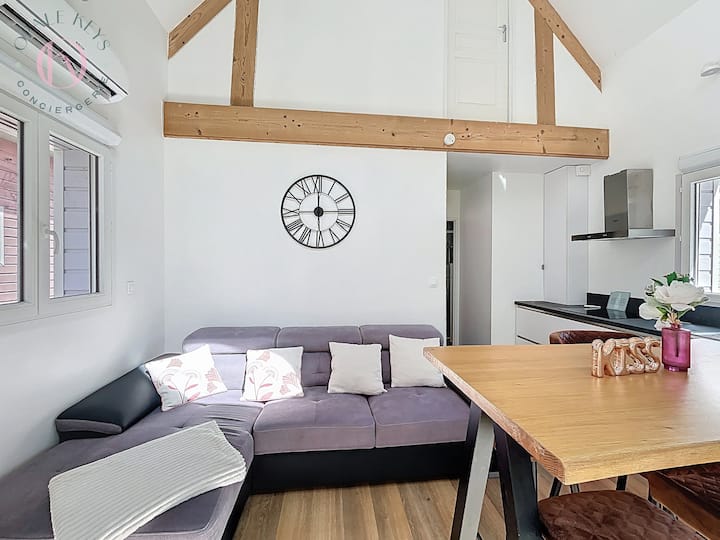 Le Lodge Parme - 4 Personnes - Piscine & Jacuzzi - Wissant