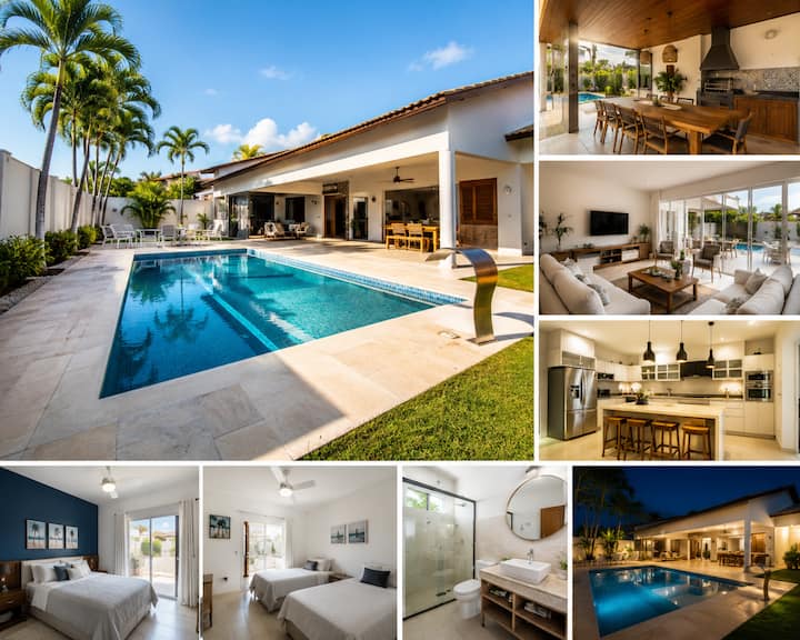 Casa Elegante E Confortável No Guarujá - Brazil