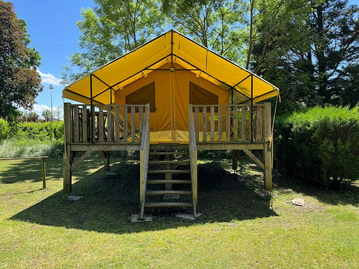 Tente Sur Pilotis 2 Chambres (5pers) - Anjou