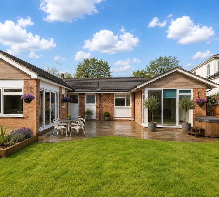 Spacious 4 Bedroom Bungalow, Near Royal Ascot - Wokingham
