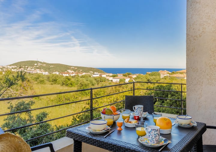 Casa Corsicana Appartement Avec Terrasse Vue Mer - L'Île-Rousse