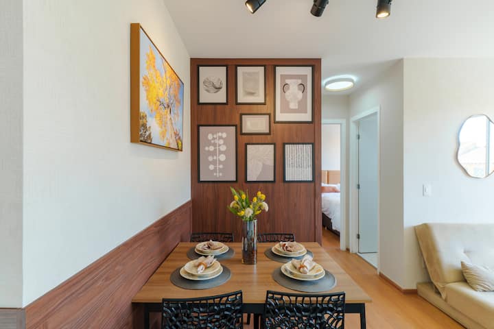 Apartamento Familia - Arena Mrv Com Vaga - Belo Horizonte