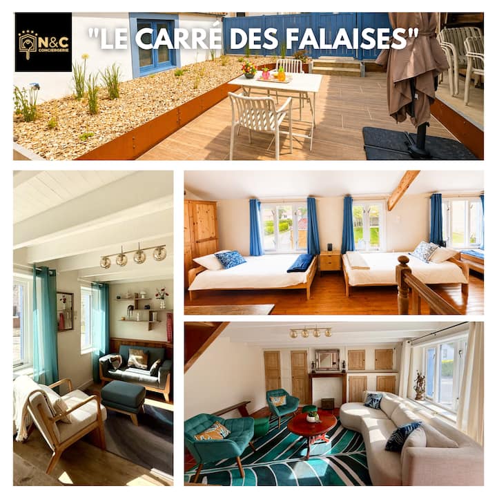 *Le Carré Des Falaises* Gite à Escalles - Plage de Wissant