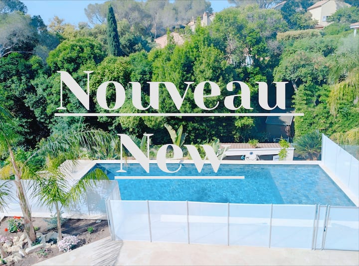 Haut De Villa Appartement Cosy Piscine - Saint-Raphaël