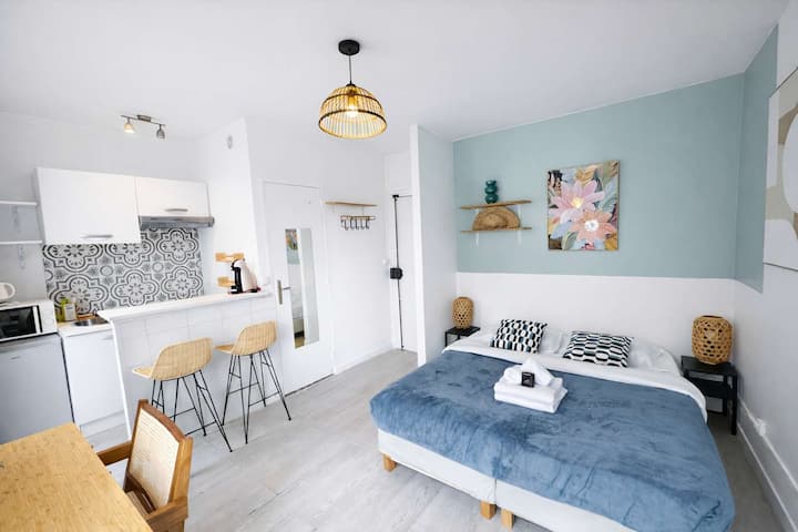 Jolie Studio 25m2 Bien Equipe 2p - Paris 20 - Ménilmontant