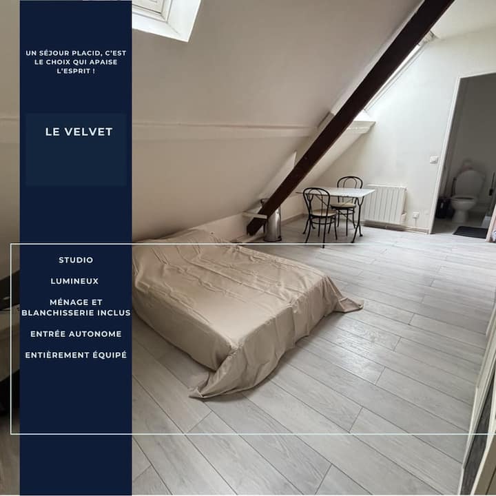 Le Velvet - Studio 15m², Arras - Marœuil