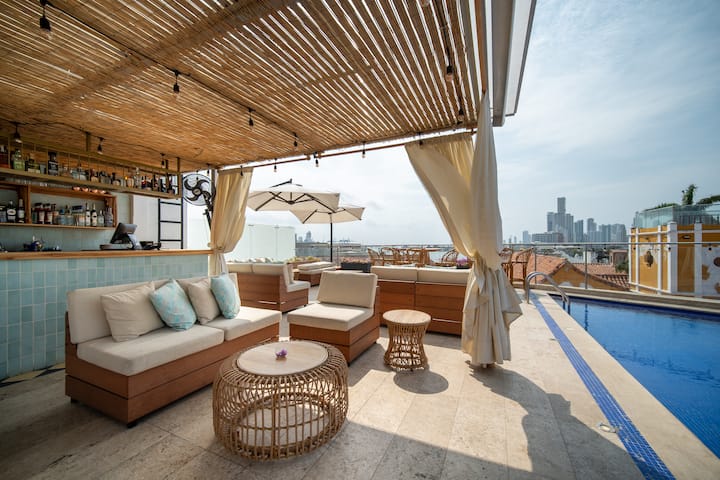 Rooftop Hotel In Cartagena’s Old Town - Cartagena