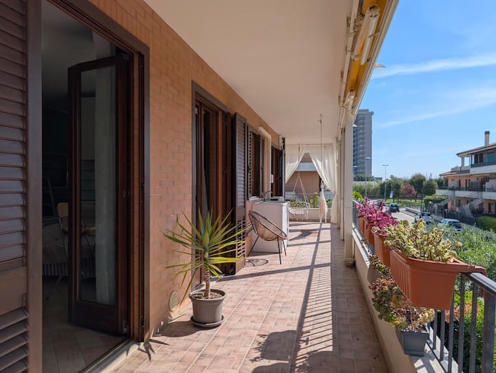 {Grande Terrasse} Clim Wifi à 5 Min De La Mer - Porto San Giorgio