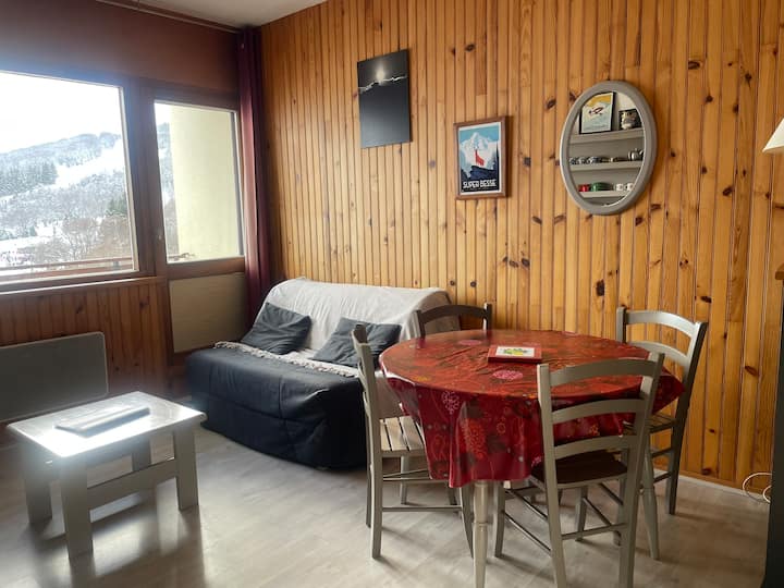 Appartement 5 Personnes Au Pied Des Pistes - Chastreix