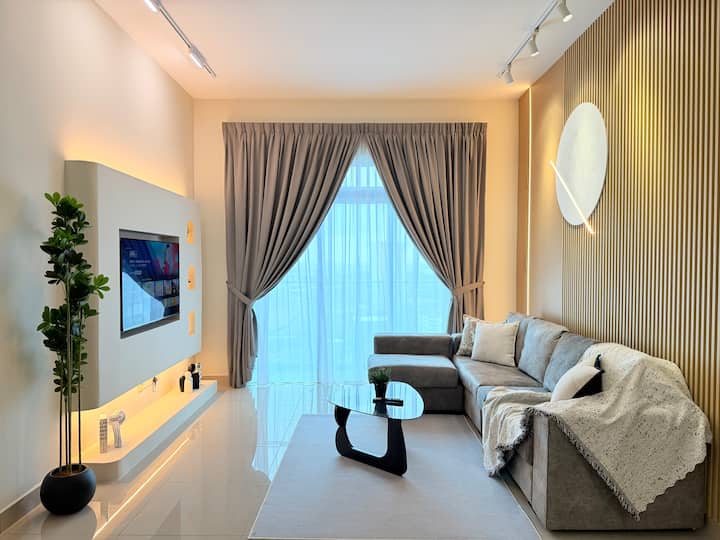 Modernminimalist 3bd7px｜twingalaxy5minksl｜netlix - Johor Bahru
