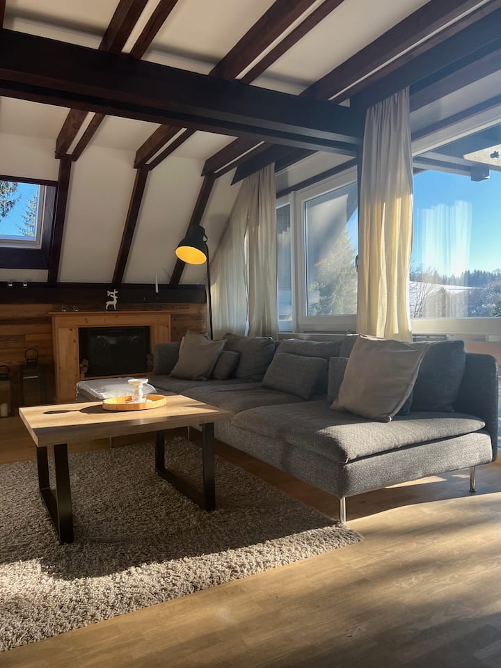 Charmantes Ferienhaus Im Chiemgau Mit Bergblick - Siegsdorf