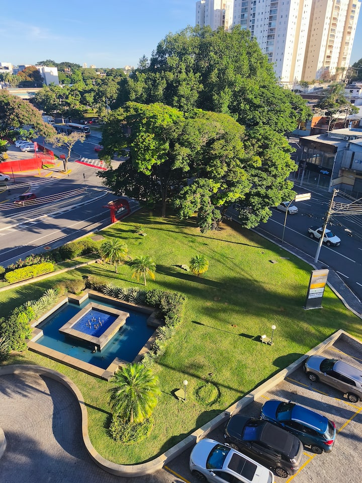Flat Lado Shopping Center Vale Cta Ar Piscina Gym - São José dos Campos