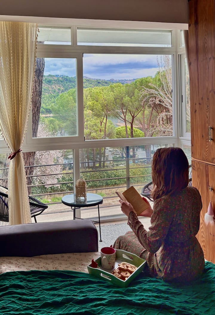 Nibelungos House Vistas Al Pantano - 3 Min A Pie - Pelayos de la Presa