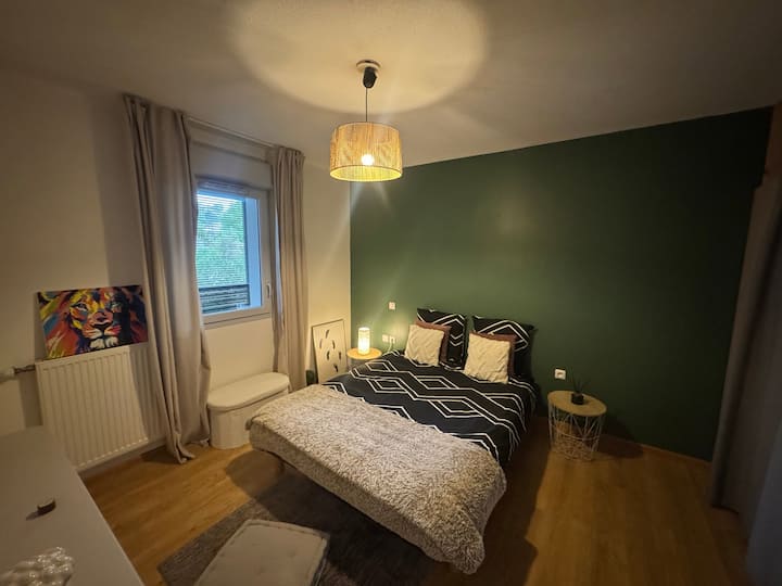 L'escale Douce -Parking-terrasse - Paisible -4pers - Toulouse