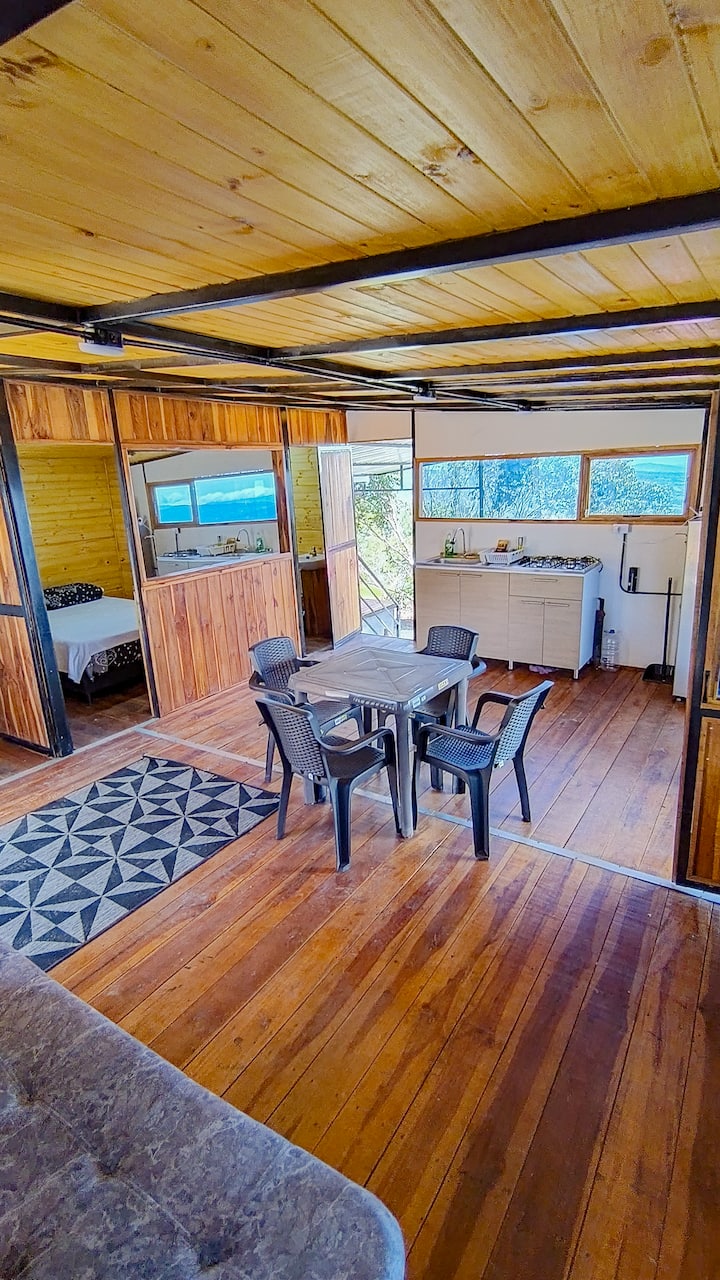 Cabaña En Moniquirá Con Jacuzzi Vista A La Montaña - Santander, Colombia