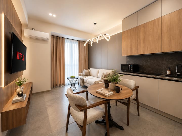 Designer Suite With Sunset Balcony | Nrg U-tower - 烏茲別克