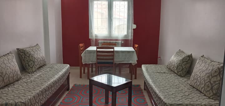 Appartement F4 Familial-alger Plage-wifi Fibre - Algerien