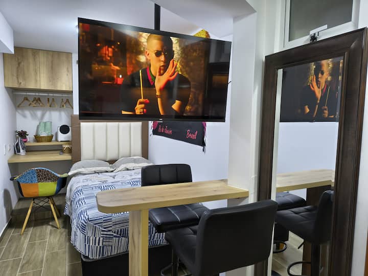 Acogedor Monoambiente Privado En Miraflores - Lima