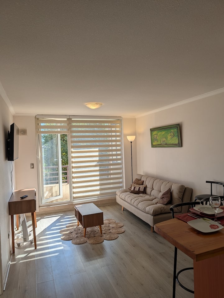 Lindo Y Cómodo Dpto. En Condominio Con Estac. - Pucón