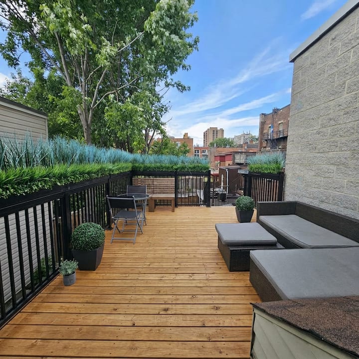 Maison Visitation |5½ Deux éTages, Terrasse, Métro - モントリオール