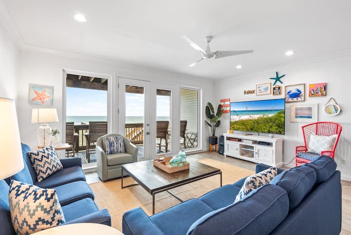 Summer Wind Beach House | Luxury Gulf View Home - Navarre, FL