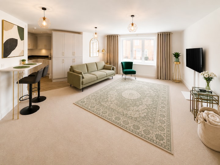 Modern Wixam Stay | Ev Parking | Sleeps 4 - Campton